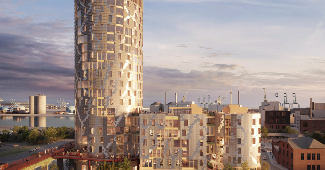 20 unique floors stand tall in the up-and-coming South Harbour ...